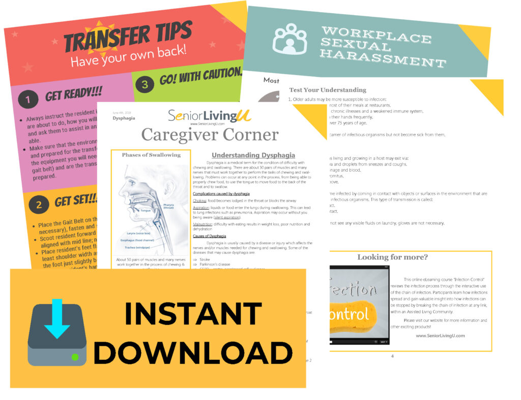 Infographics Caregiver Training