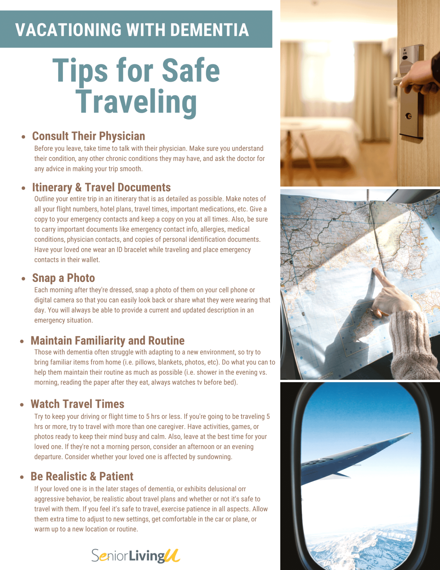 Traveling with Dementia | Things to Know Before Vacation - SeniorLivingU