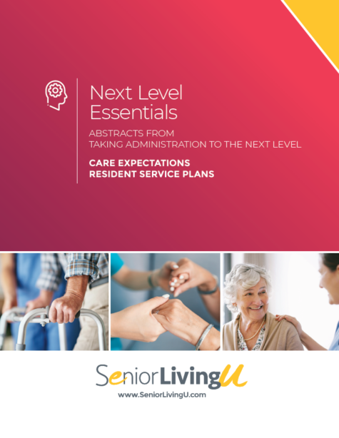 Care Expectations & Resident Service Plans | Download | SeniorLivingU